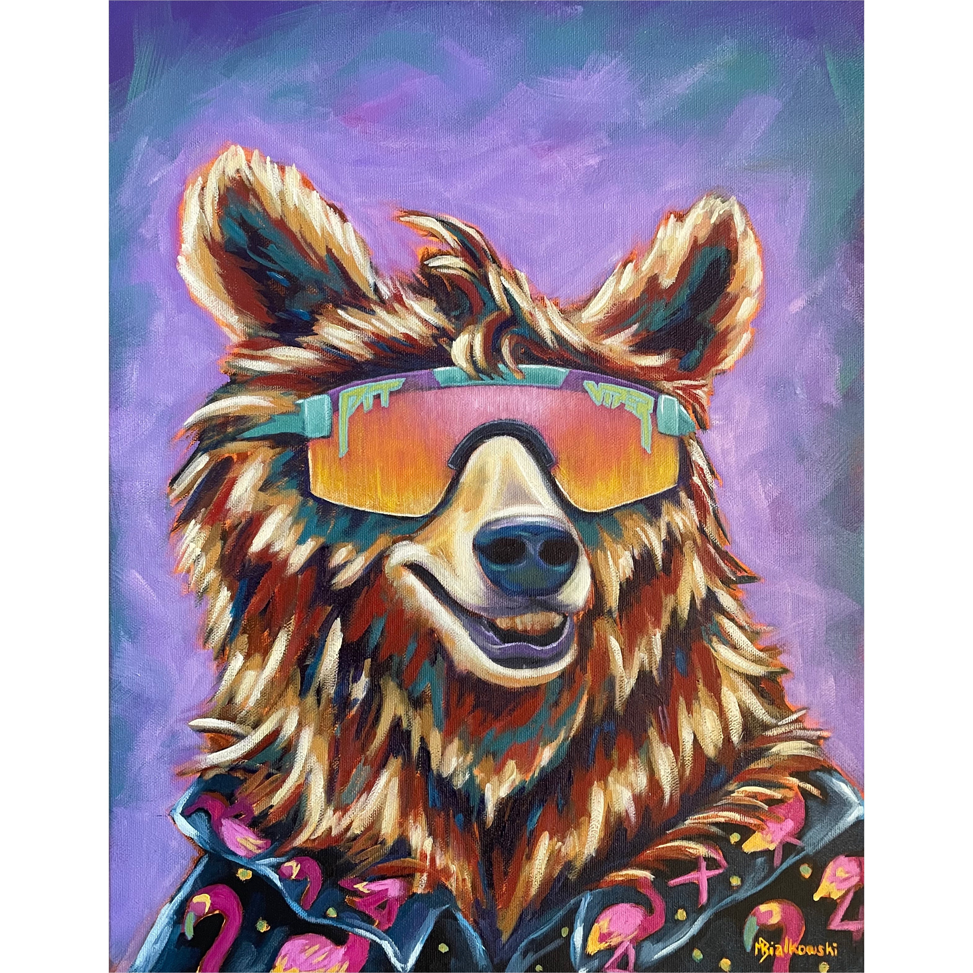 "Ricky Bearby" - Paper Print – bialkowskigallery