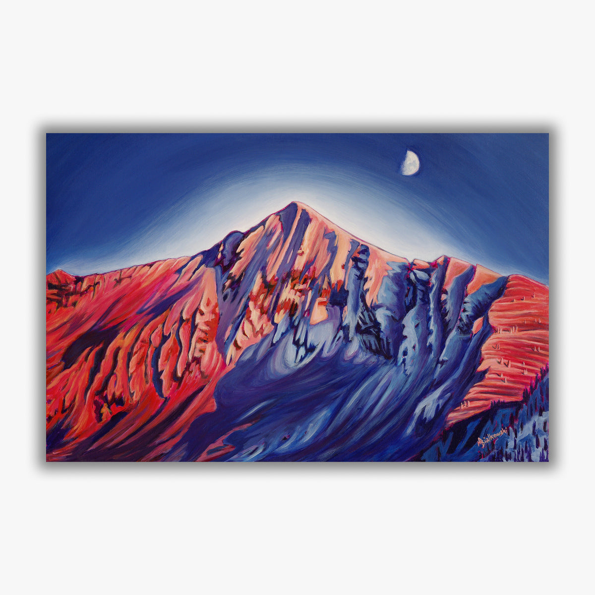 "Whitewater" - Paper Print